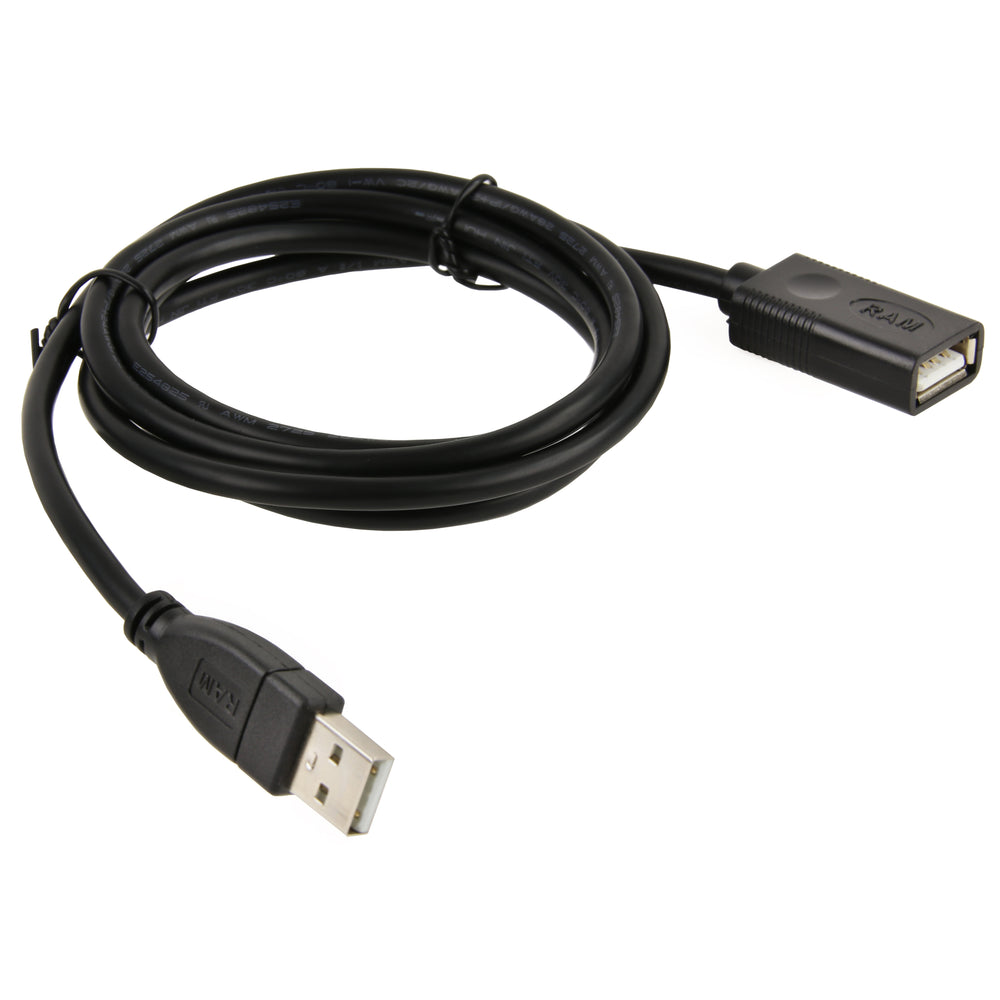 RAM® USB 2.0 Type-A Male to Type-A Female Extension Cable | Strike