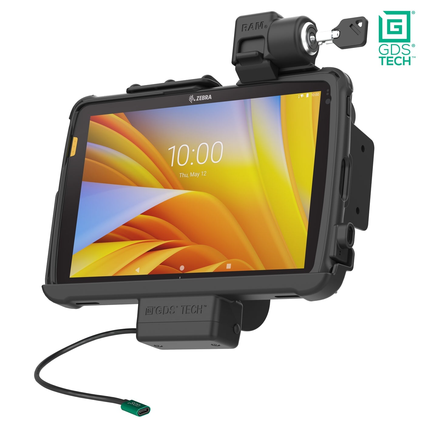 Locking GDS® Powered Dock for Zebra ET4x 10" Tablet with IntelliSkin ...