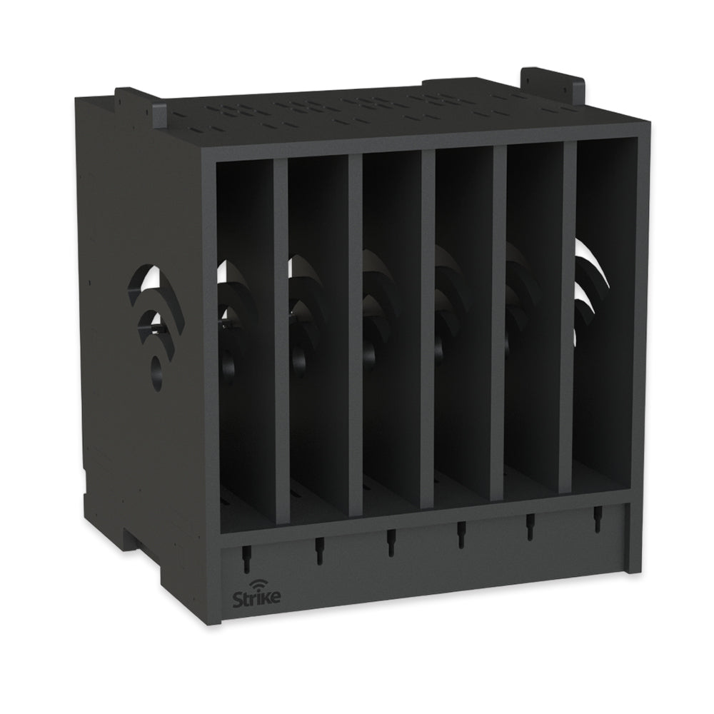 6-Bay Large Tablet USB-C Charging Cabinet | Charging Hub | Strike
