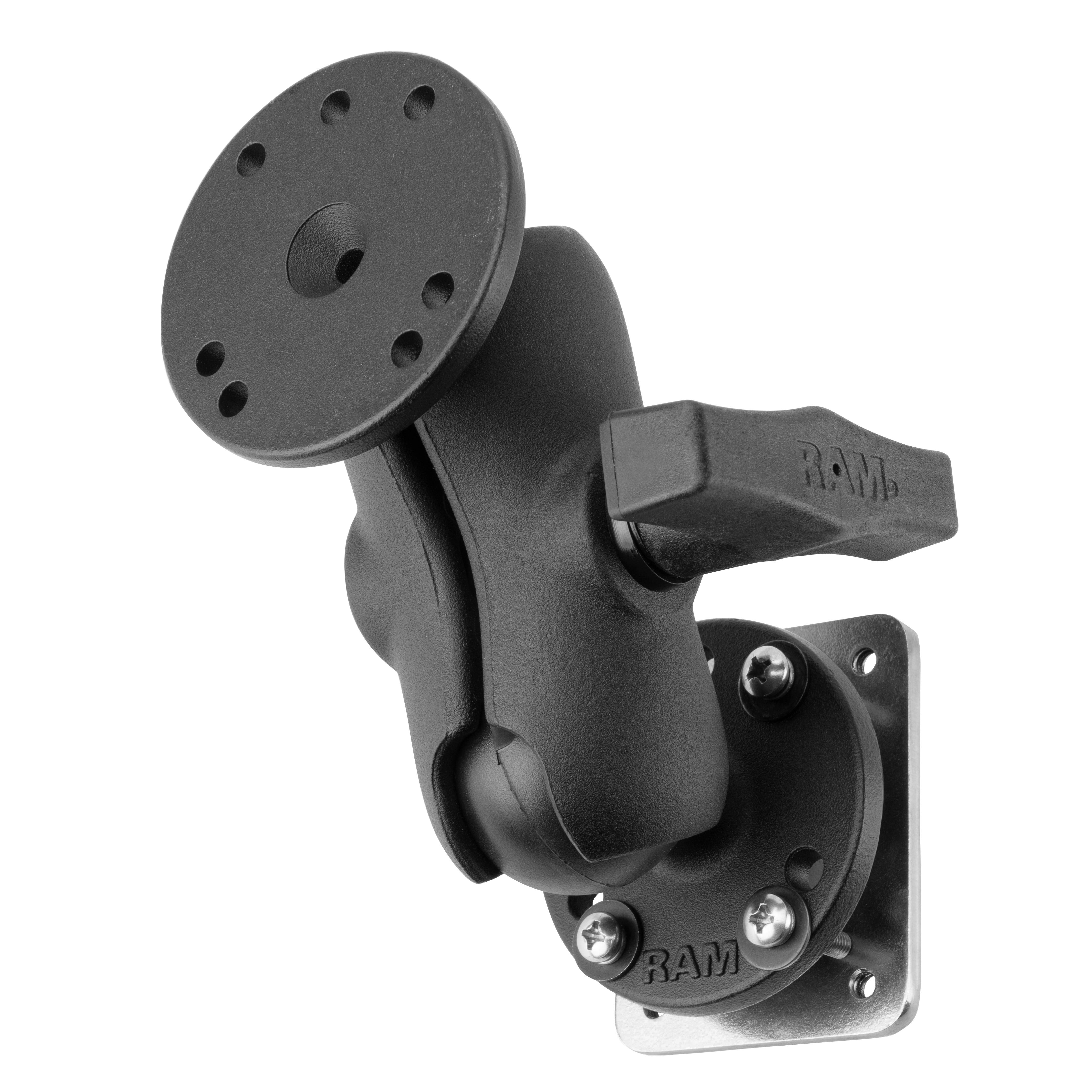 RAM® Drill-Down Dashboard Mount with Backing Plate - C Size Short | Strike