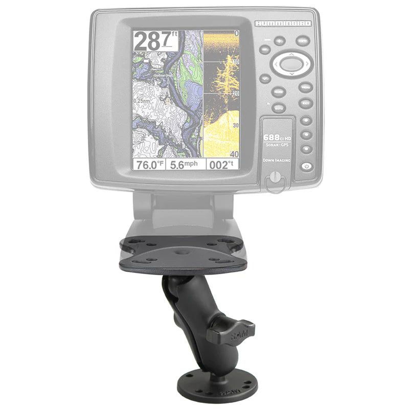 RAM-B-107U Marine Electronic Mount for Matrix and Lowrance | Strike