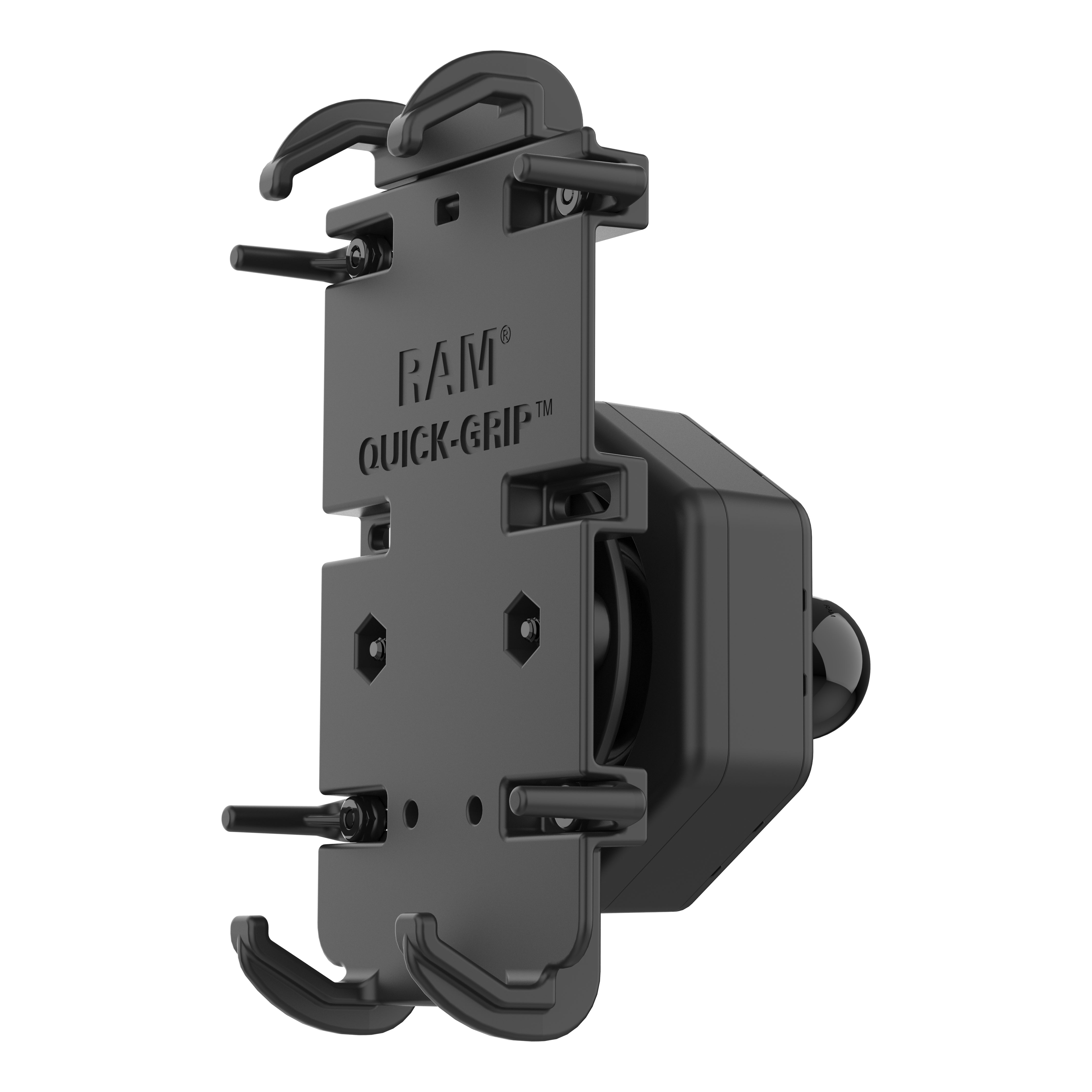 RAM® Quick-Grip™ XL Phone Holder with Vibe-Safe™ Adapter & Ball | Strike