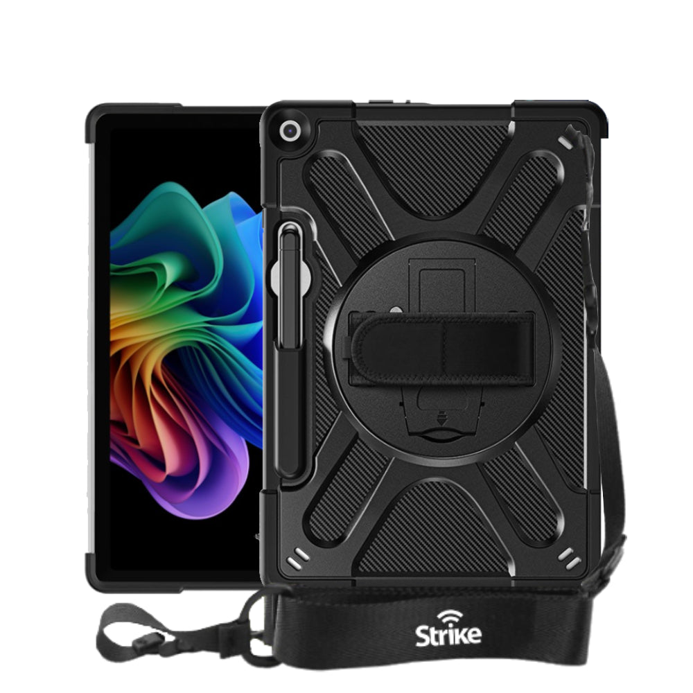 Microsoft Surface Pro 12 Rugged Case with Hand Strap & Lanyard | Strike