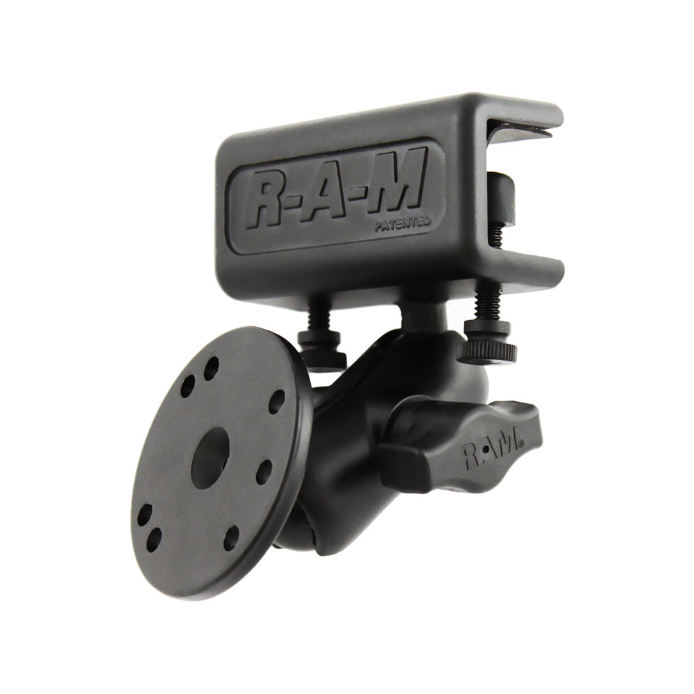 RAM Glare Shield Clamp Mount with Round Plate (RAM-B-177-202U) | Strike