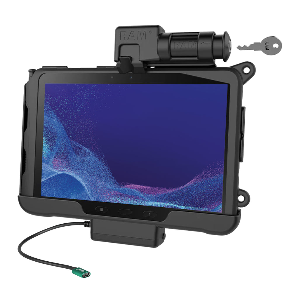 RAM Tab Active4 Pro & Tab Active Pro Key-Lock Powered Dock | Strike