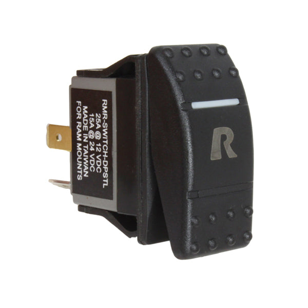 RAM-SWITCH-DPSTL Rocker Switch with Light | Strike